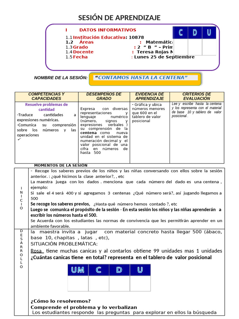 CENTENA | PDF | Aprendizaje | Cognición