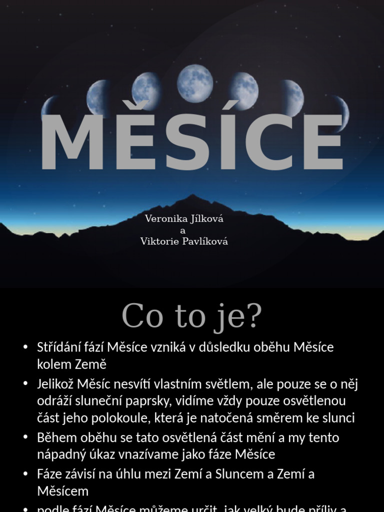 Fáze Měsíce | PDF