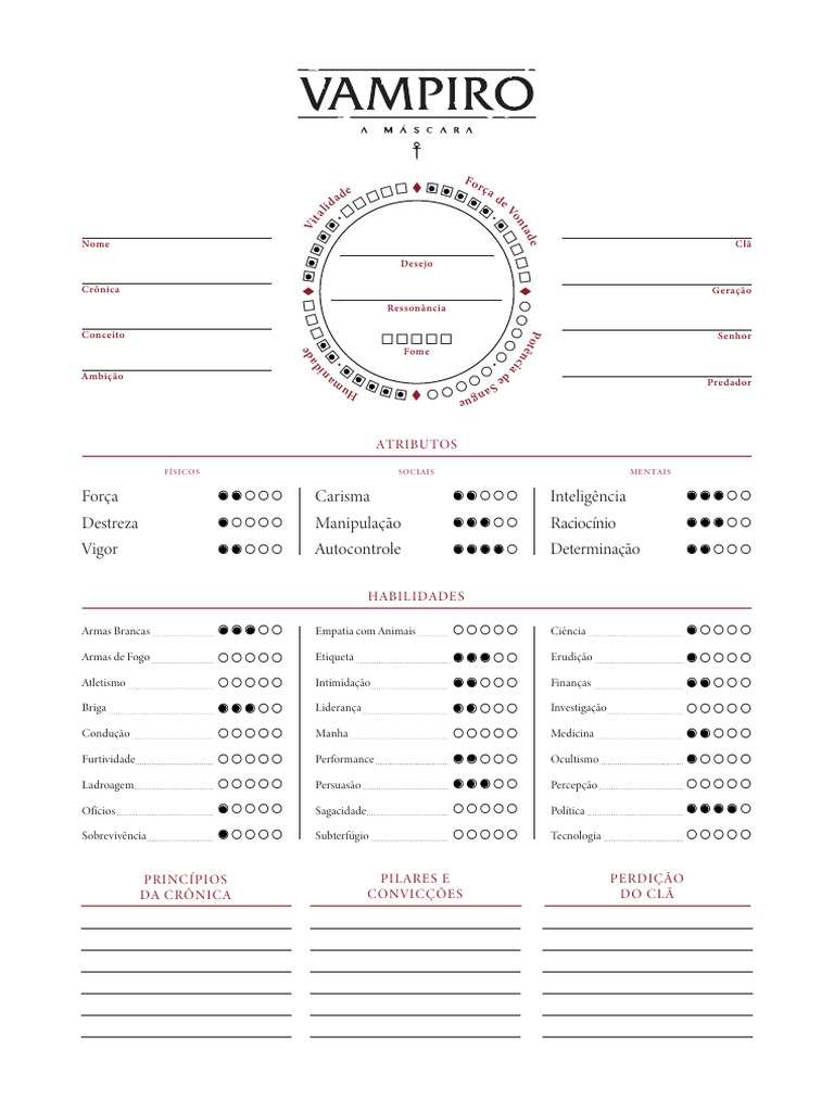 Ficha - Elijah Octavia Valentine | PDF