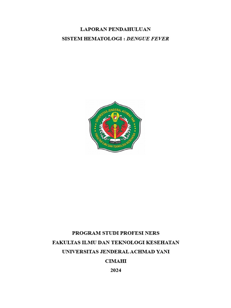 LP DF Sistem Hematologi Ahmad Waisul Qorni 2450321152 | PDF | Pengembangan Diri | Kesehatan Holistik