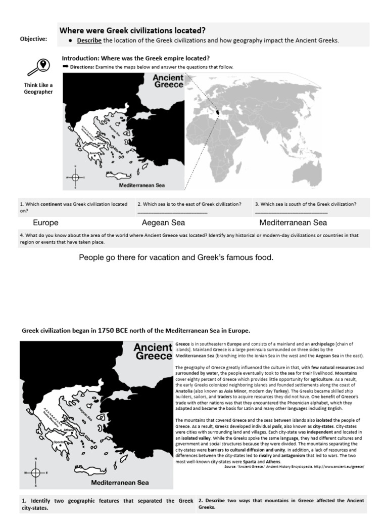Geography's Impact on Ancient Greece | PDF | Sparta | Greeks