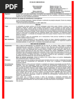 FISPQ-Scott Spray 400ml | PDF | Primeiros socorros | Queimadura