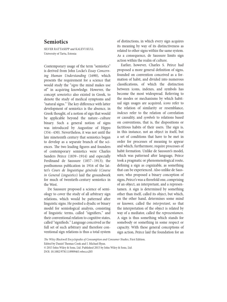 Semiotics | PDF | Semiotics | Communication