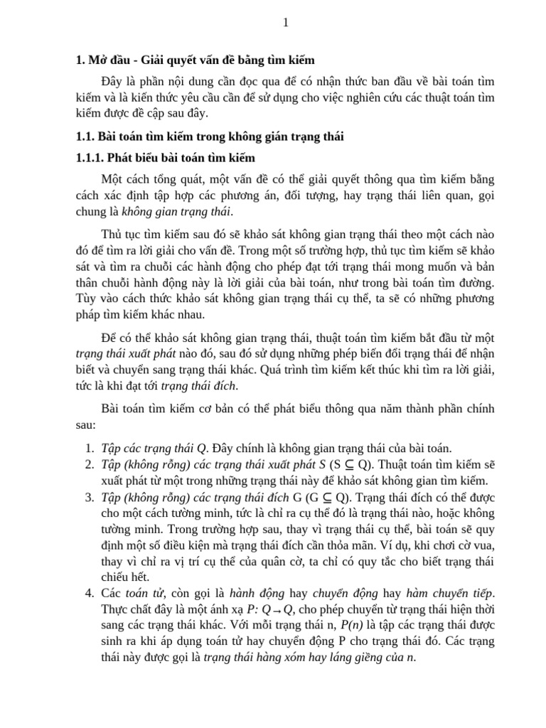 Thuật toán tìm kiếm leo đồi | PDF
