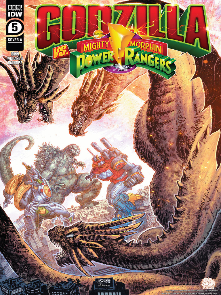 Godzilla Vs Power Rangers 05 202 | PDF