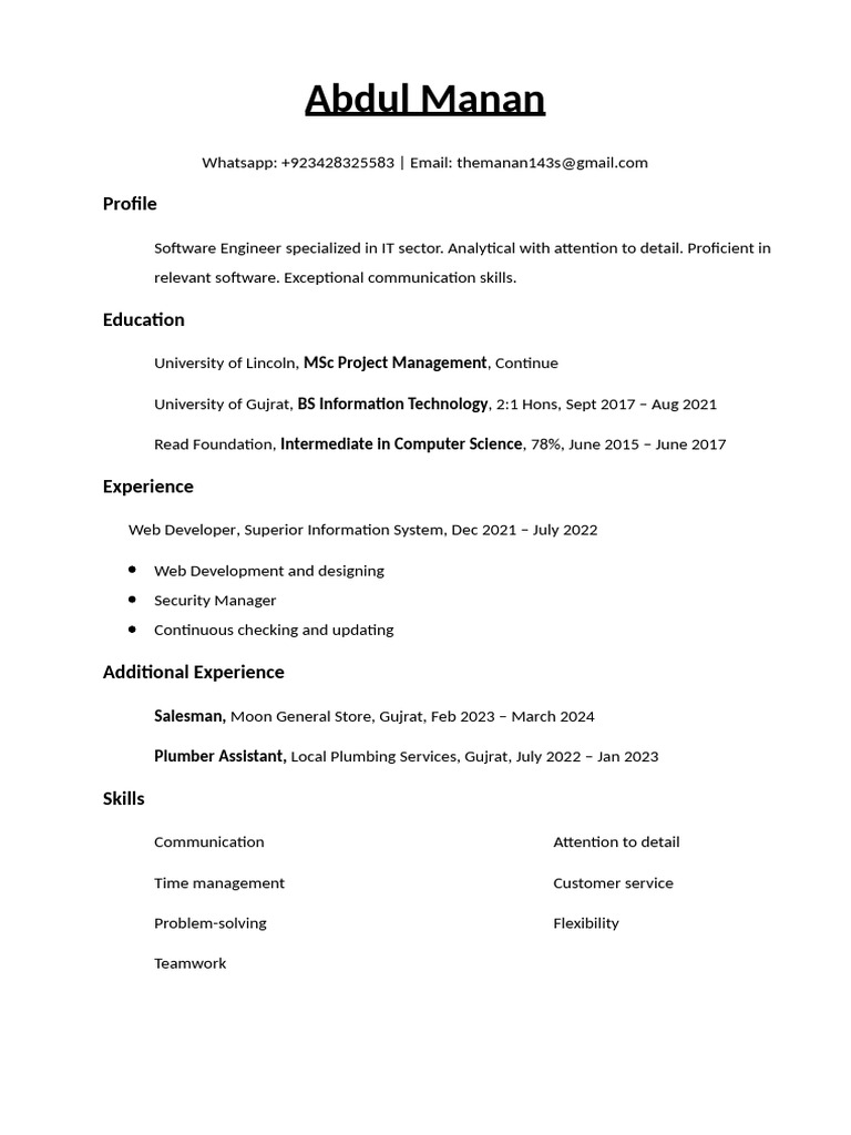 Abdul Manan GEN | PDF | Technology & Engineering