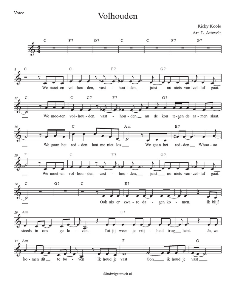 Volhouden Ls - Voice | PDF