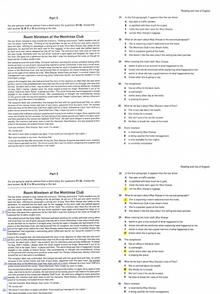 B2 First Practice Tests Overview | PDF