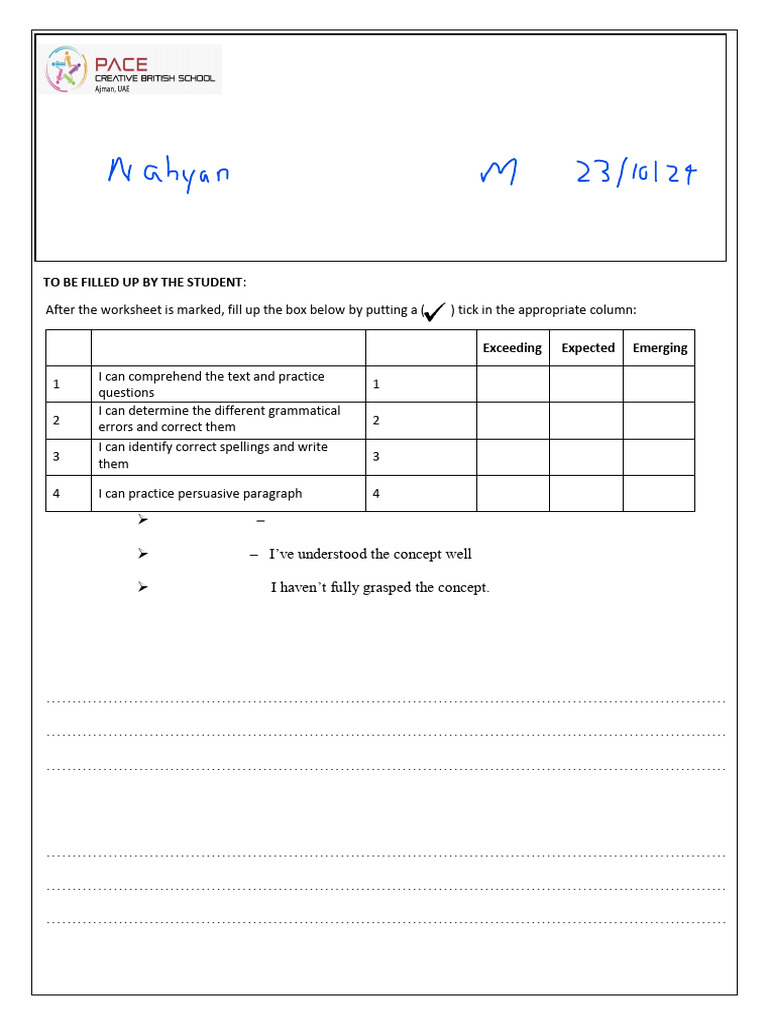 NAHYANS Worksheet For Year-8 (Mid-Term Break) | PDF | Bangkok