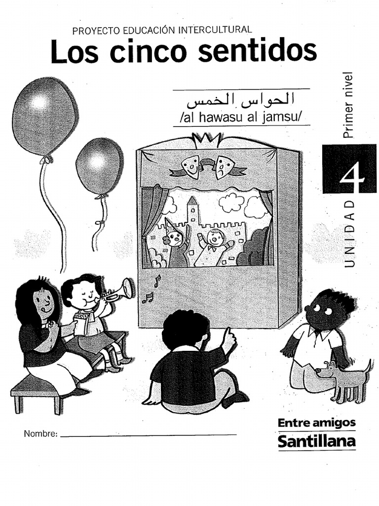 Proyecto Entre Amigos. Apoyo en Árabe - Santillana Unidad 4 | PDF