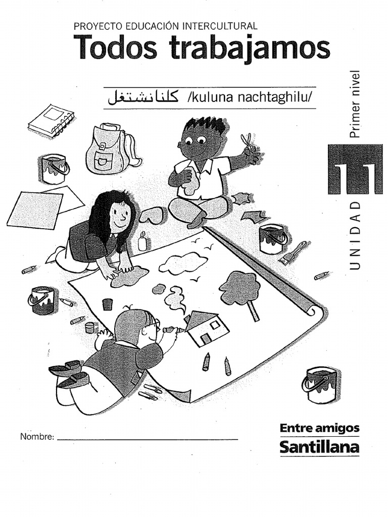 Proyecto Entre Amigos. Apoyo en Árabe - Santillana Unidad 11 | PDF