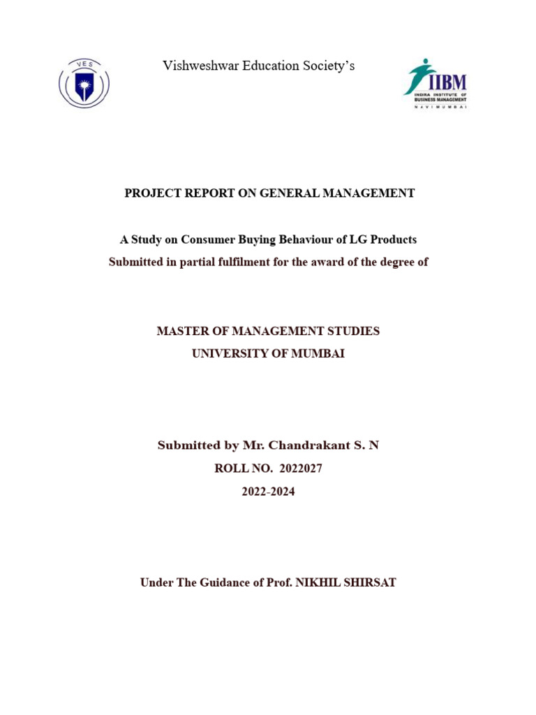 General Project | PDF