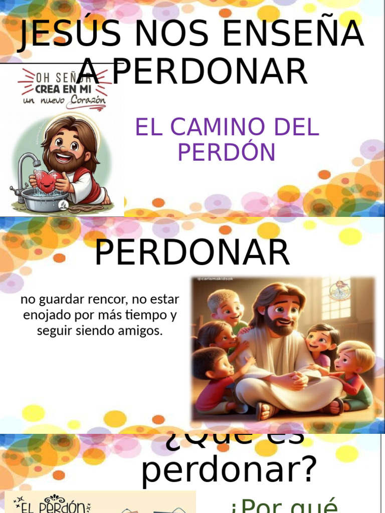 El Camino del Perdón según Jesús | PDF | Relaciones personales, crianza ...