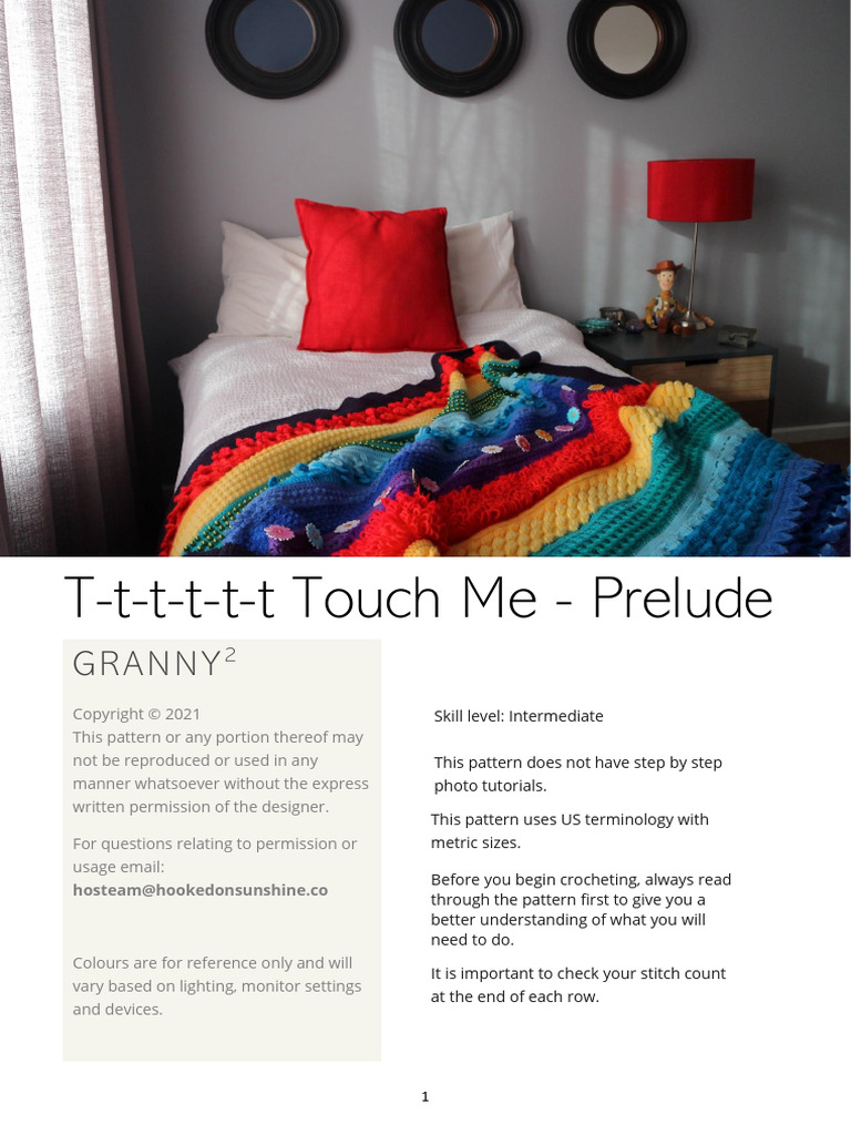 T-T-T-T Touch Me Prelude V2 | PDF | Crochet | Textile Arts