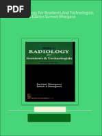 Radiology: Textbook of | PDF | Radiography | Medical Imaging