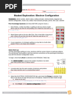 Electron Configuration For Copper (Cu, Cu+, Cu2+) | PDF | Electron ...