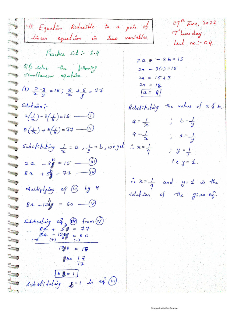 Alg_Chp_01_Ex_1.4 | PDF