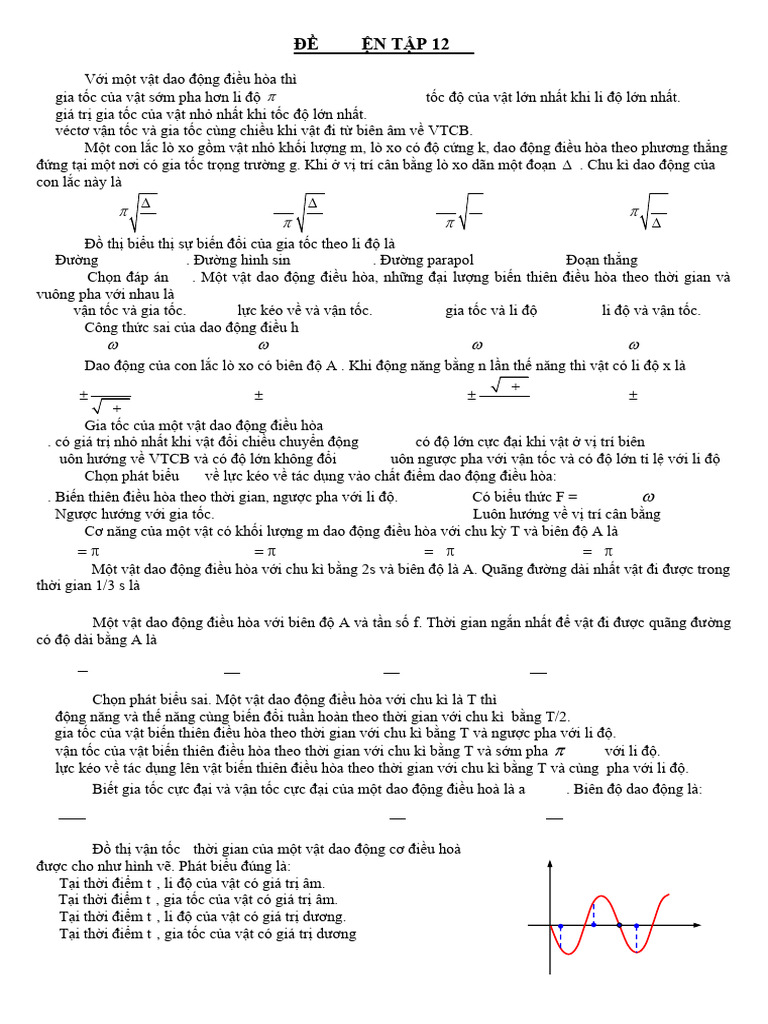ĐỀ LT 12 12 | PDF