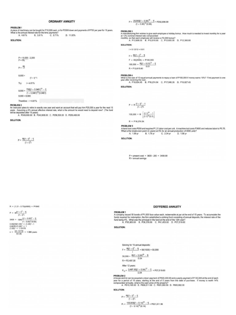 Econ Probs With Soln | PDF