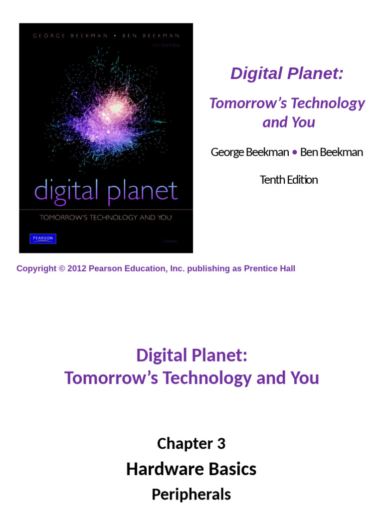 03 - Hardware Basics (Peripherals) | PDF | Computer Data Storage | Pixel
