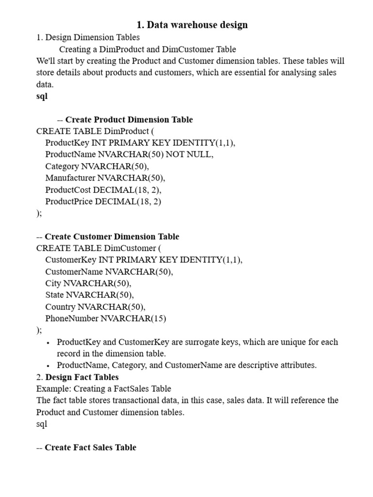 Practical 1 Datawarehousing | PDF | Database Index | Data
