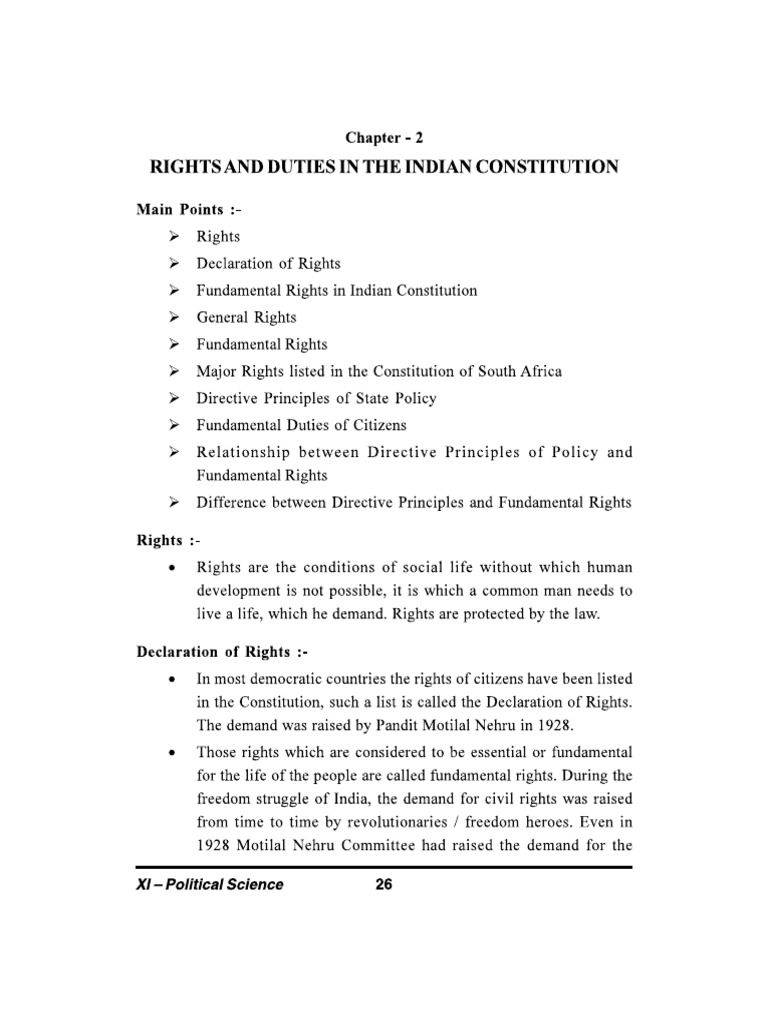 Fundamental Rights | PDF