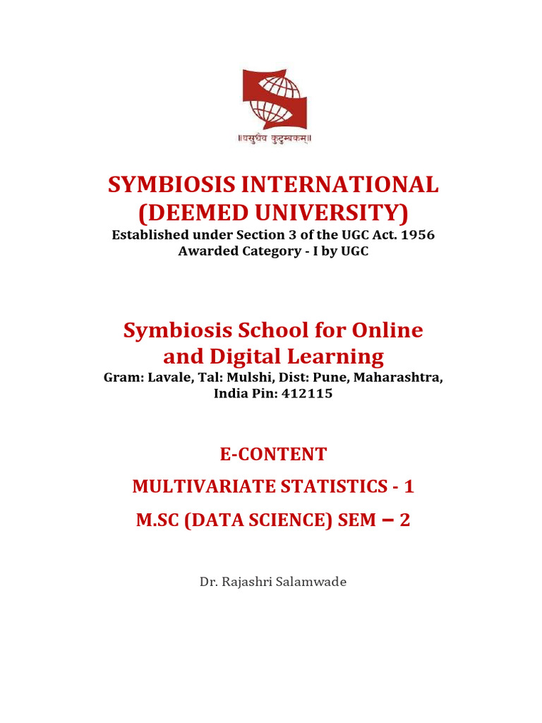 Symbiosis International (Deemed University) : Symbiosis School For ...