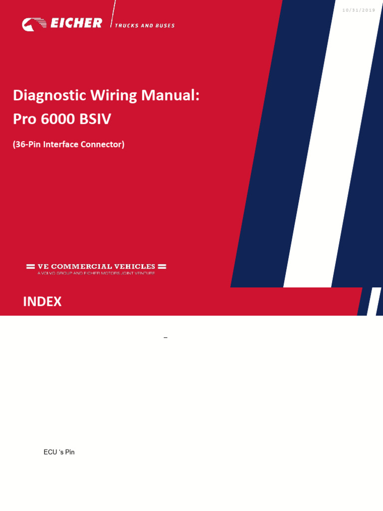 Pro 6000 (36-Pin) Wiring Manual | PDF | Anti Lock Braking System | Truck