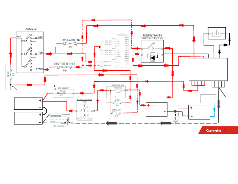 Tata BS6 Signa Wiring Diagram | PDF
