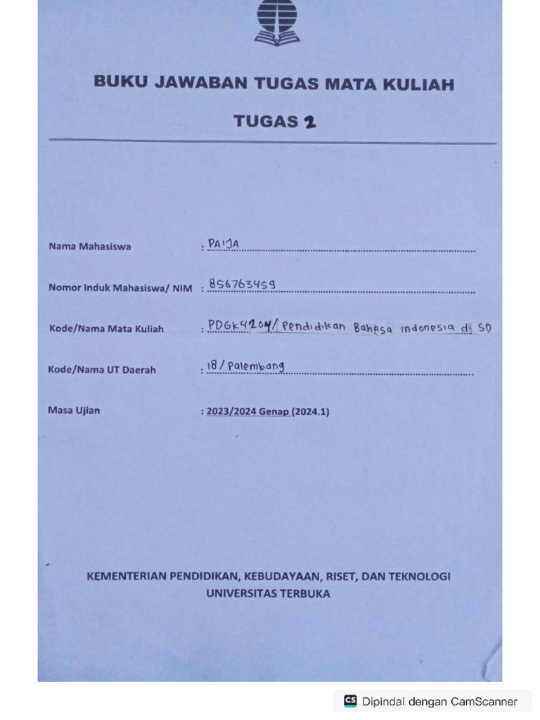 Tugas Paija 2 TMK | PDF