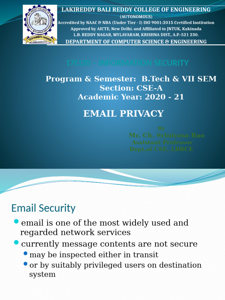 IS Unit-3 | PDF | Internet Protocols | Encryption