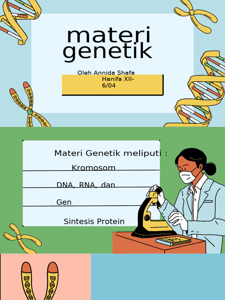 Substansi Genetik | PDF