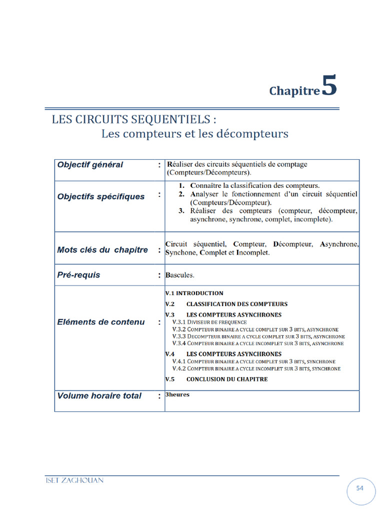CH04 Cours Systèmes Logiques | PDF