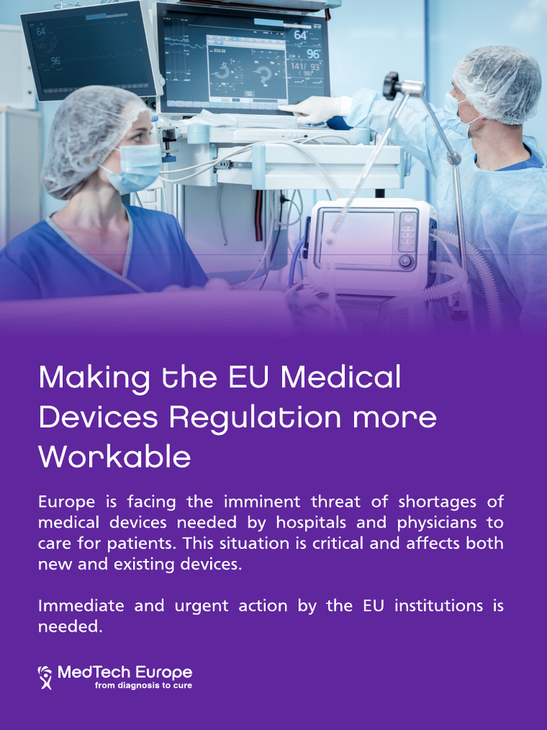Making The Eu Medical Devices Regulation More Workable Infographic ...