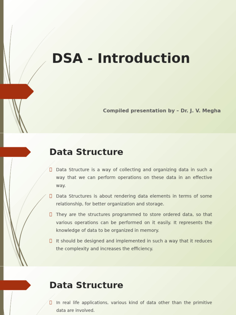 DSA1 - Introduction - JVM | PDF | Algorithms | Time Complexity