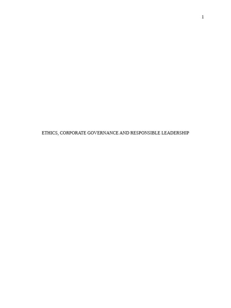 Egrl Pdf Governance Corporate Governance