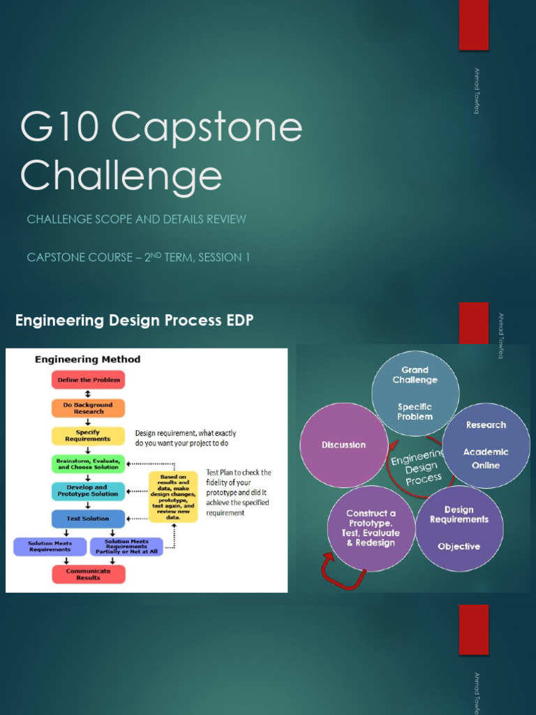 G10 Capstone-Session 1 - 22-23 2nd T | PDF | Electric Generator ...