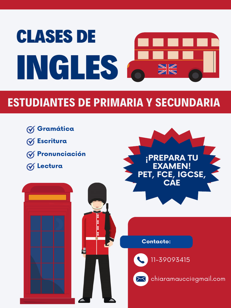 FLYER - Inglés | PDF