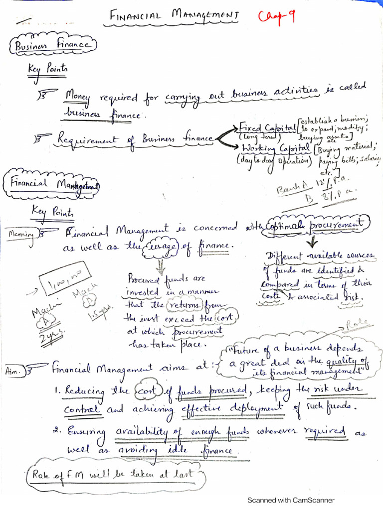 Xii BST Notes CH-9 - 241024 - 193609 | PDF