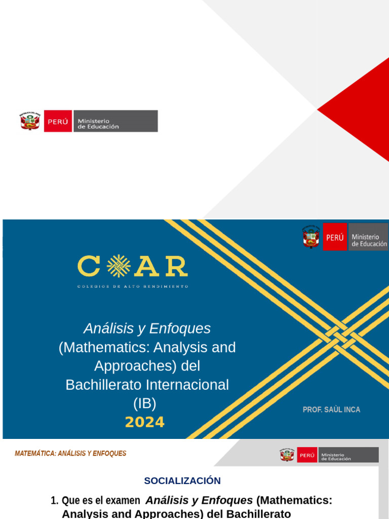 Matematica INCA | PDF | Análisis matemático | Matemáticas