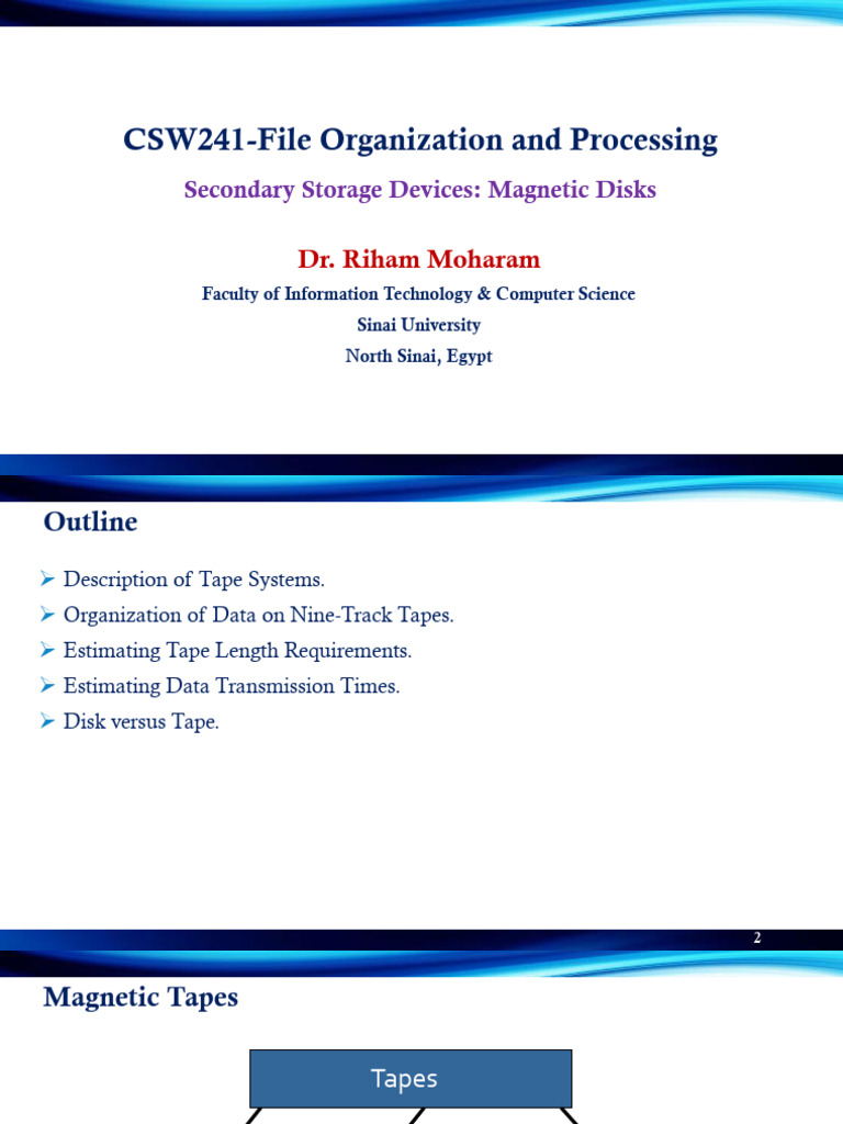 File_Organization-Lec6 | PDF | Computer Data Storage | Bit File_Organization-Lec6 | PDF | Computer Data Storage | Bit