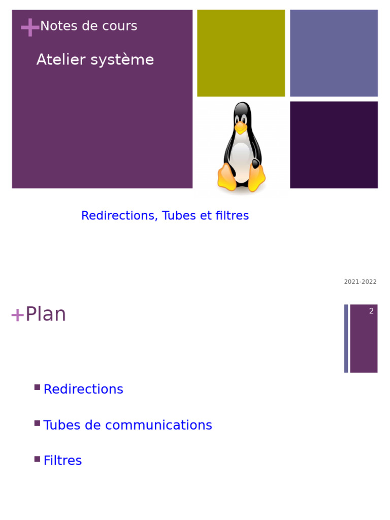 TP2 - Note de Cours | PDF | Interface en ligne de commande | Architecture (Informatique)