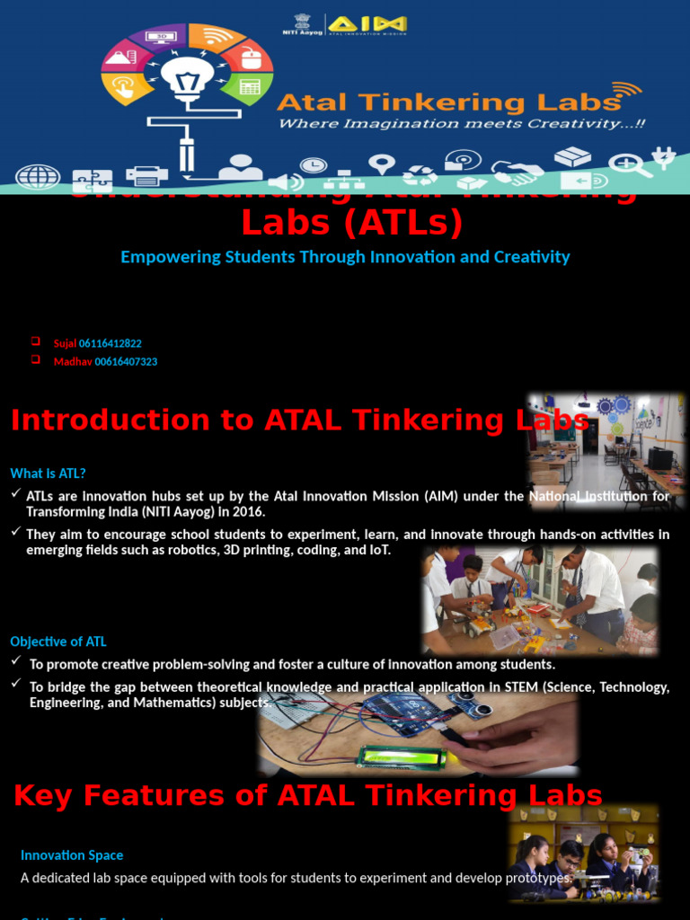 Atal Tinkering Labs: Empowering Innovation | PDF | Internet Of Things | Arduino