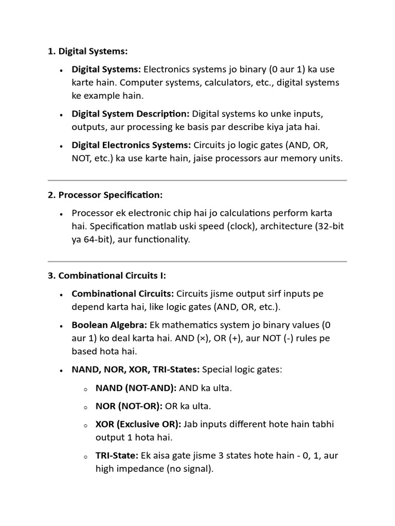 211_unit_1 | PDF | Logic Gate | Digital Electronics