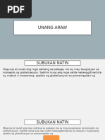 Globalisasyon Perspektibo at Pananaw | PDF