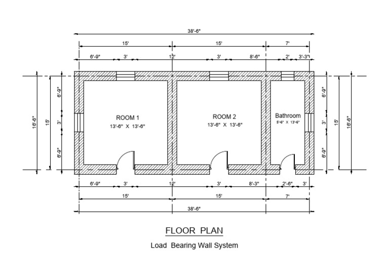 Load Bearing System Plan 1 | PDF