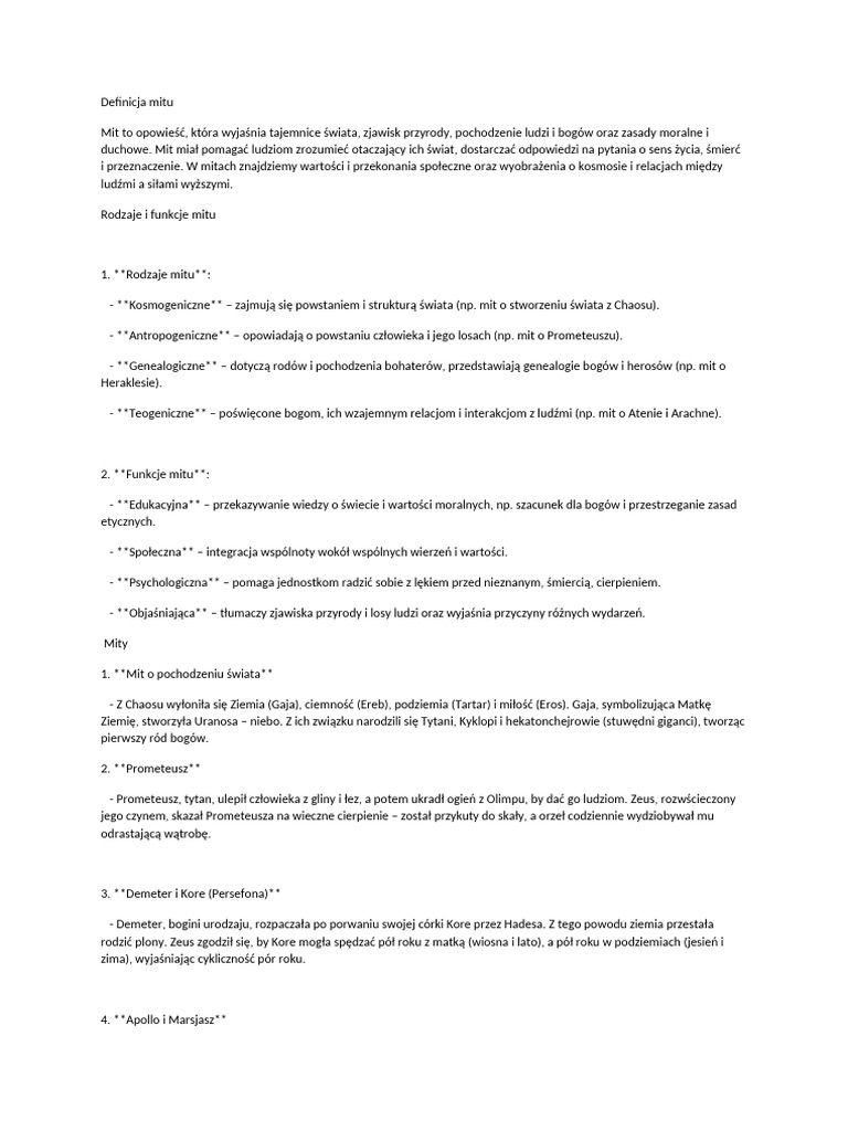 Mity | PDF
