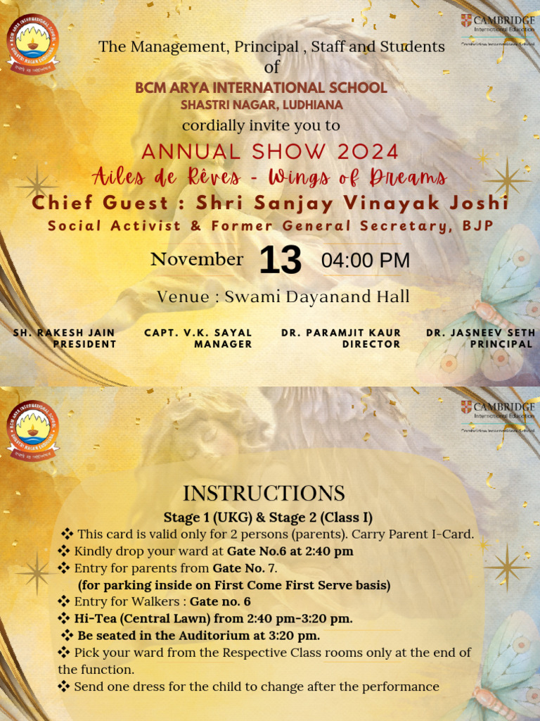 Invitation Ukg 1 | PDF