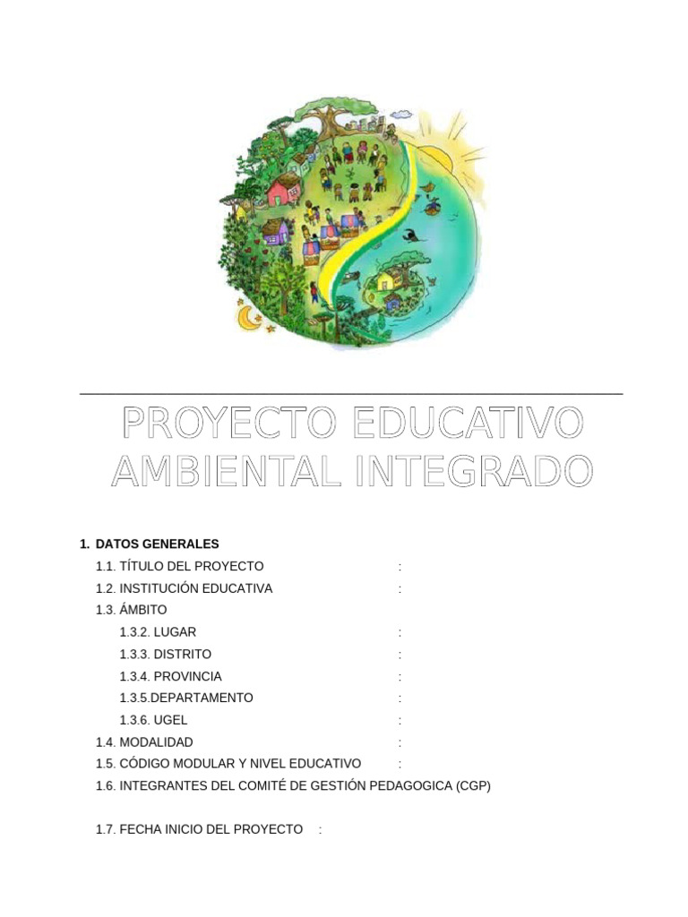 Modelo de Peai | PDF | Residuos | Sustentabilidad