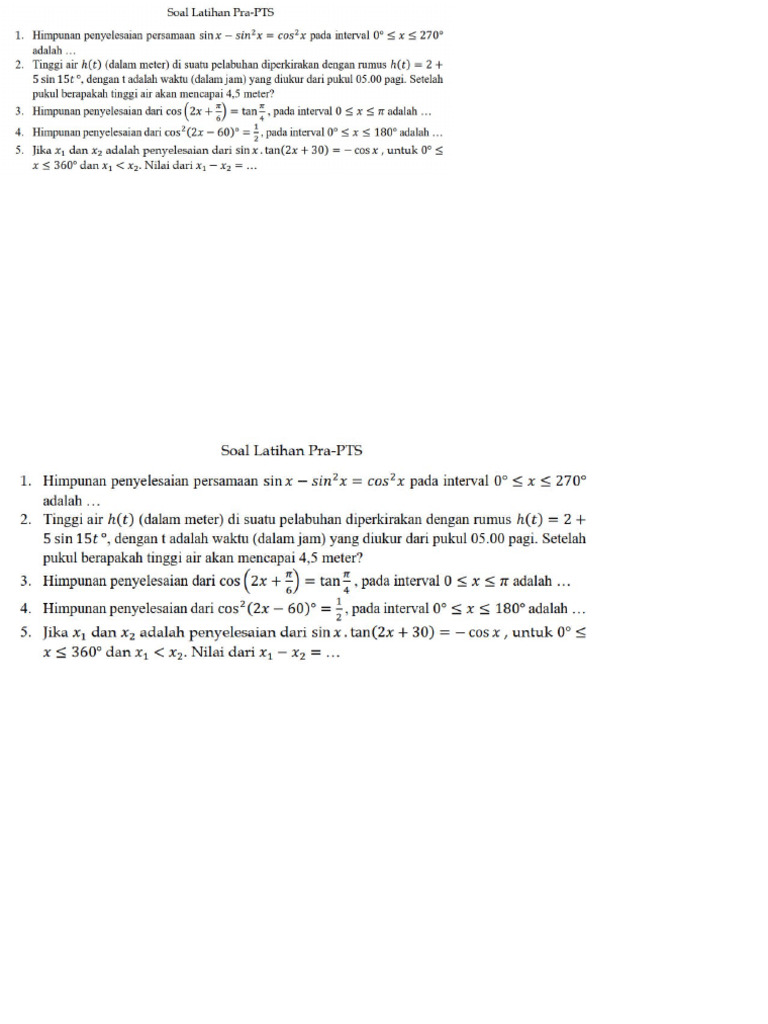 Alfatih Latsol Pts | PDF